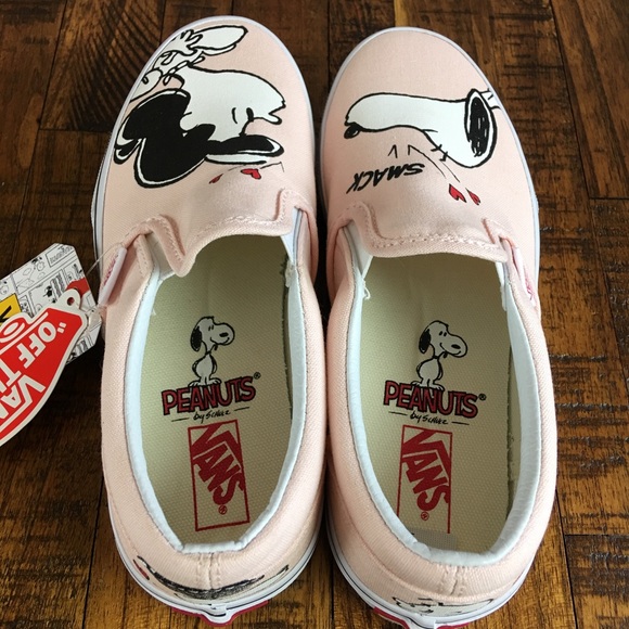 Vans | Shoes | New Vans X Peanuts Classic Slip On Shoes Snoopy | Poshmark